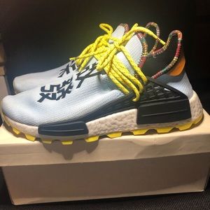 adidas | Shoes | Pw Solar Blue Hu Nmd | Poshmark